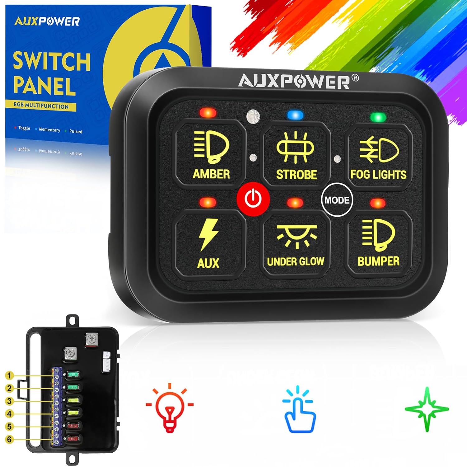 Auxpower Switch Panel Review - Tech D Gadgets